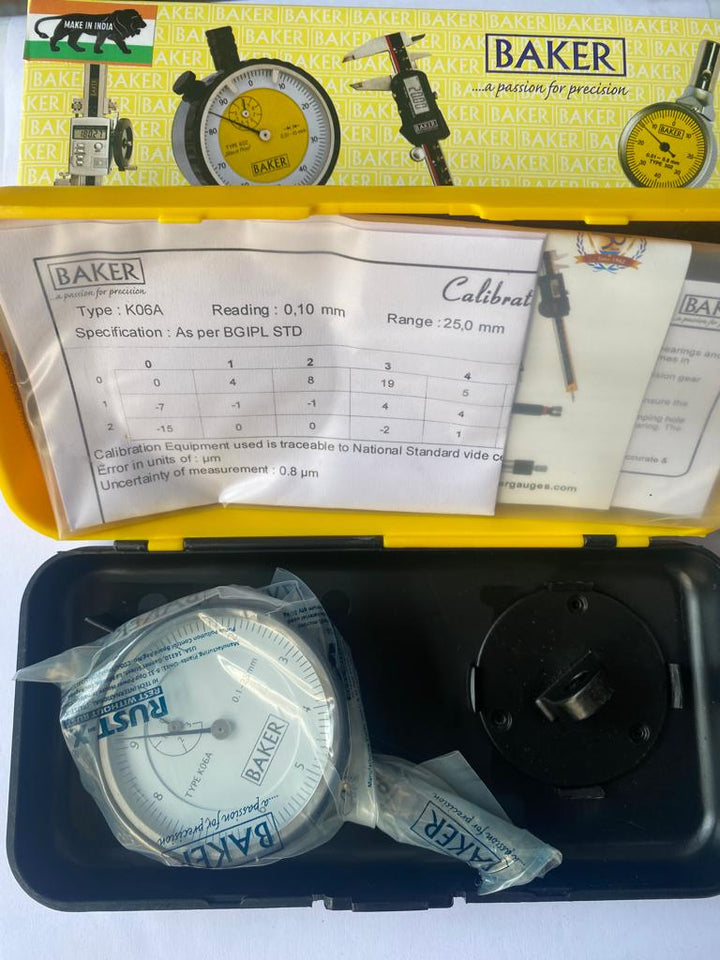 Baker Plunger Type Dial Gauges – Tools Planet