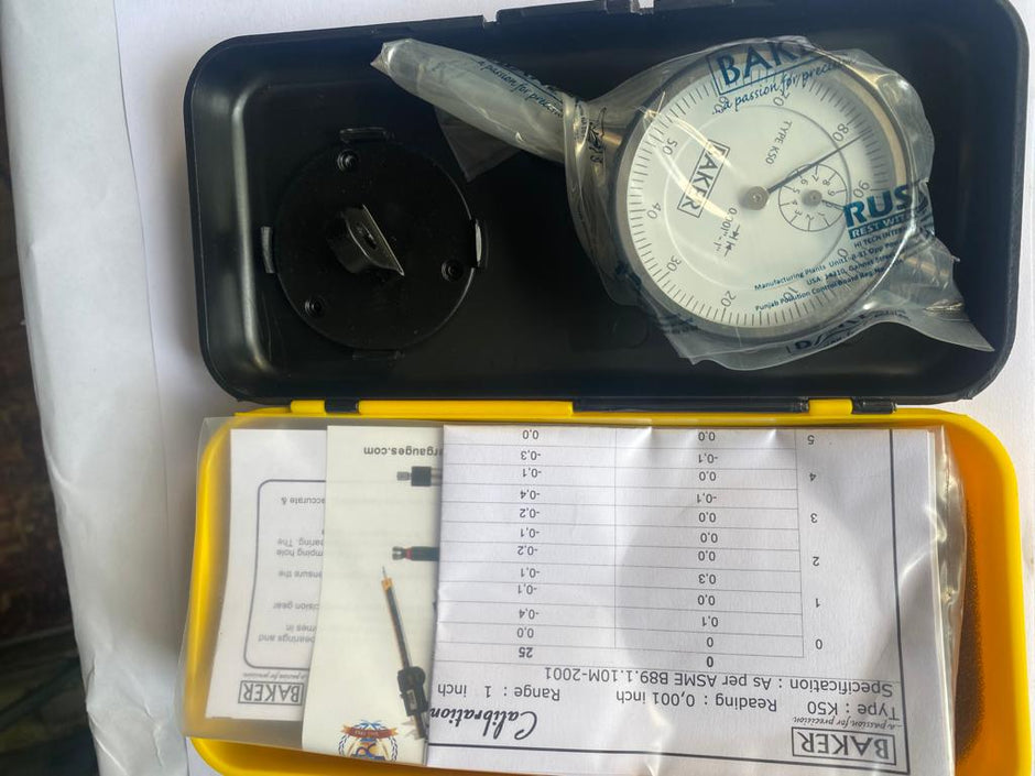 Baker Plunger Type Dial Gauges – Tools Planet