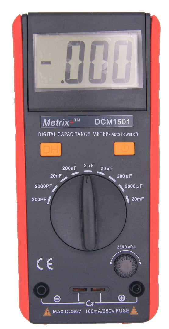 Buy METRIX+ DCM 1501 - 20mF CAPACITANCE METER Online - Tools Planet